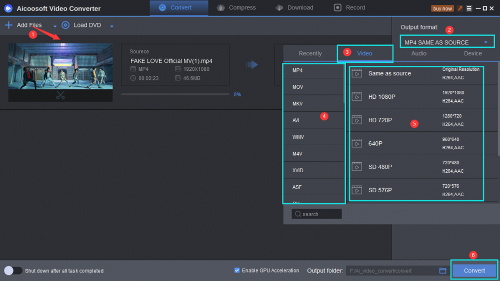 Installation Successful - Aicoosoft Video Converter